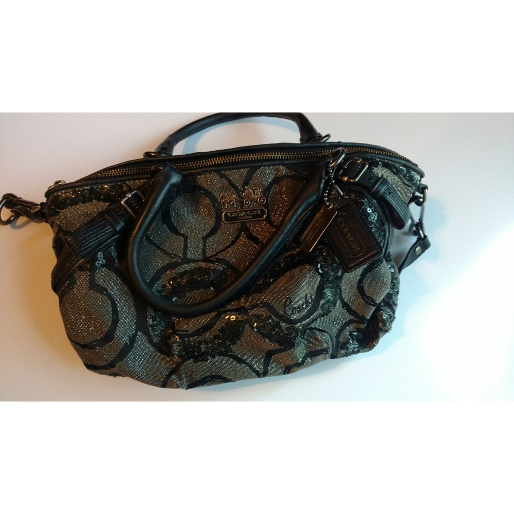 Coach Sophia Rare Madison Sequin Purse - Gem